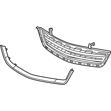 OEM GM 20983791 - Lower Grille