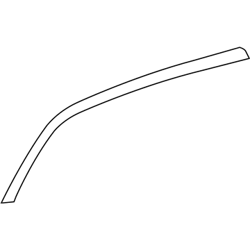 Toyota Roof Molding - 75552-04063 Oem Roof Drip Molding (Left) - (75552 ...