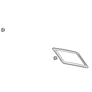 OEM GM 23378853 - Fixed Glass