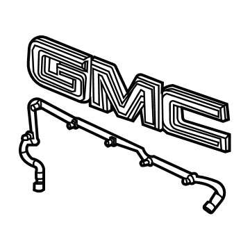 OEM GM 84364356 - Nameplate