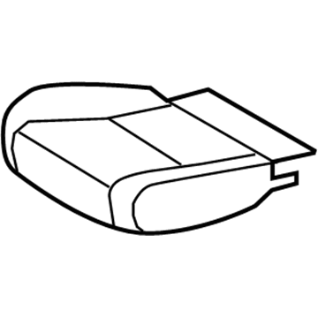 Toyota 71072-0C280-B3 Cushion Cover