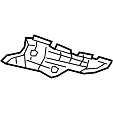 OEM Toyota 52145-0E080 - Side Support