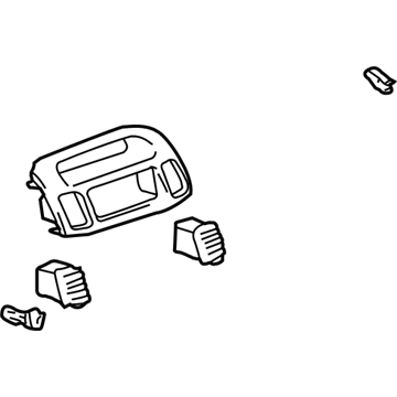 OEM Toyota 55405-AA040-B1 - Cluster Bezel