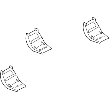 OEM Ford HC3Z-16A506-AA - Front Bracket