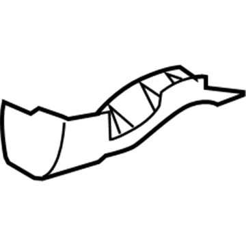 OEM Toyota 52169-0C020 - Lower Cover