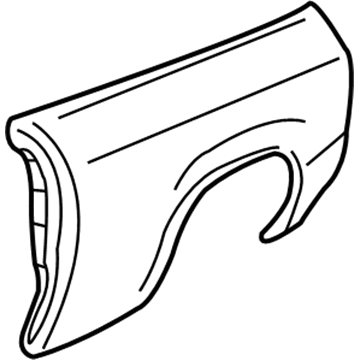 OEM GM 15758520 - Fender-Rear