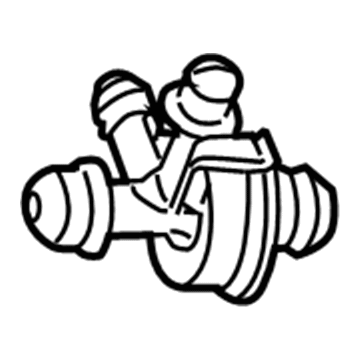 OEM Mopar 5142501AA - Valve-Brake Booster Check