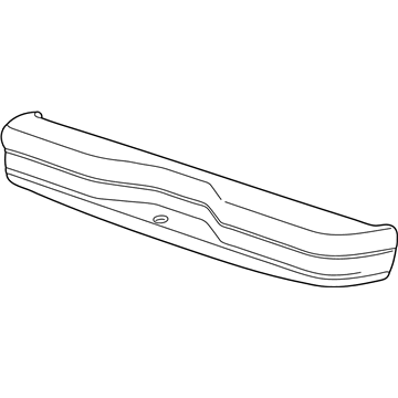 OEM Ford 7C2Z-17906-H - Step Bumper