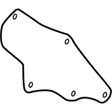 OEM Toyota 53883-04020 - Apron Assembly Seal