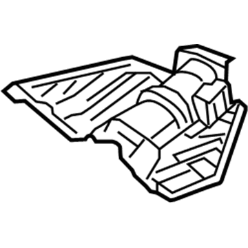 OEM Toyota 77641-02050 - Shield
