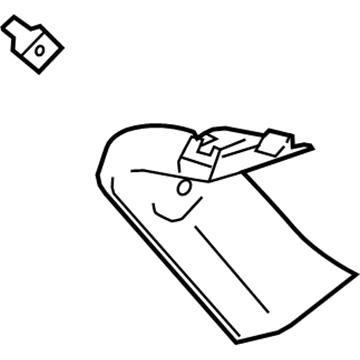 OEM GM 95282406 - Side Gate Trim