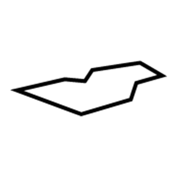 OEM Toyota 52581-02020 - Bumper Cover Protector