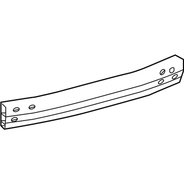 OEM Toyota 52171-F4030 - Reinforcement, Rear Bumper