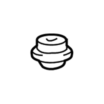 OEM Toyota 16523-23010 - Radiator Assembly Upper Insulator