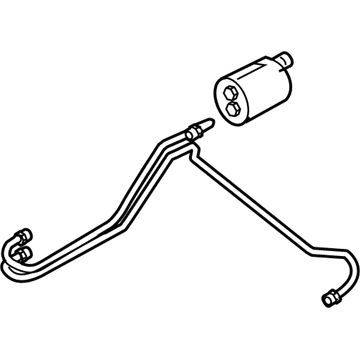 OEM Ford 8C3Z-7R081-B - Rear Pressure Tube
