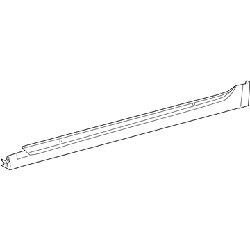 OEM Toyota 75852-12904 - Rocker Molding