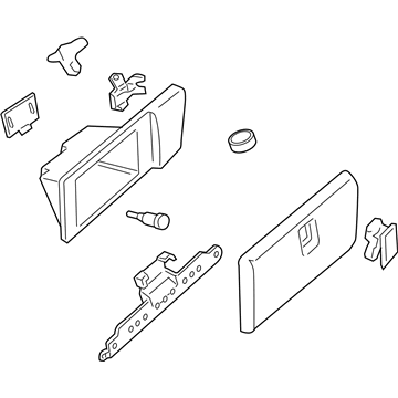 OEM GM 25789448 - Panel Asm-Instrument Panel Lower Trim *Cashmere E