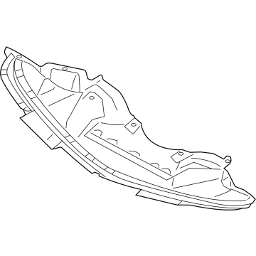 OEM Mopar 68214511AC - Shield-Front