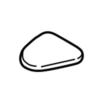 OEM Hyundai 87227-2C000 - Pad-Rear Spoiler Center Mounting