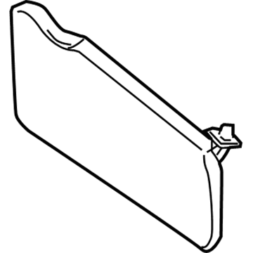 OEM Ford 9L8Z-7804105-DB - Sunvisor