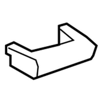 OEM GM 15913722 - Handle Asm-Front Side Door Inside *Titanium