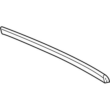 OEM GM 15552355 - Seal, Hood Rear Center