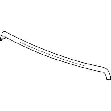 OEM GM 23251840 - Weatherstrip Asm-Hood Front Edge
