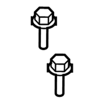 OEM GM 92138946 - Retainer, Air Inlet Grille Panel