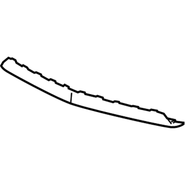 OEM GM 15254787 - Insert-Front Bumper Lower Fascia Trim