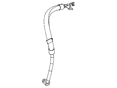 OEM Mopar 55056607AC - Line-A/C Suction And Liquid