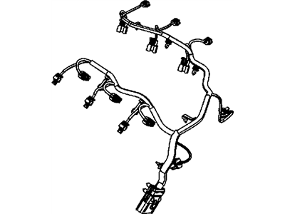 OEM Mopar 5148037AH - Wiring-INJECTOR