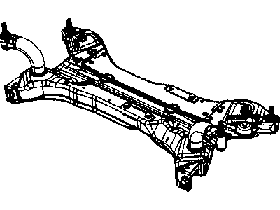 OEM Mopar 5105623AA - CROSSMEMBER-Front Suspension