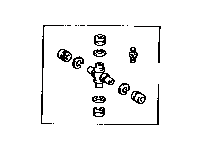 OEM Toyota 04371-36030 - Spider Kit, Universal Joint