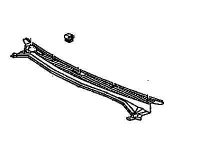 OEM Toyota 55708-12130 - LOUVER, COWL Top VENTILATOR, Center