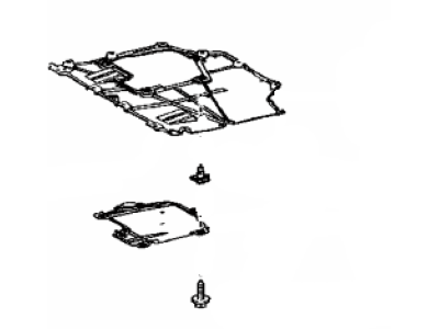 Toyota 51410-12120 Cover Assembly, Engine U