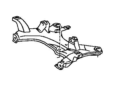 OEM Toyota 51201-42012 - Crossmember Sub-Assy, Front Suspension