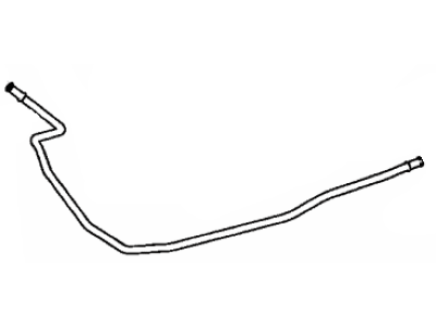 OEM Toyota 87248-0C020 - Pipe, Heater Water Inlet, B