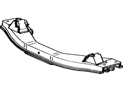 OEM Toyota 51201-14070 - Crossmember Sub-Assy, Front Suspension