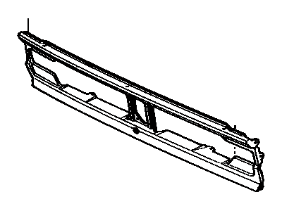 OEM Toyota 53911-16021 - Deflector, Front Bumper Stone