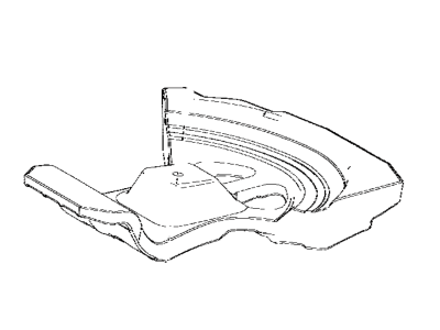 OEM Toyota 64777-42060 - Cushion, Spare Wheel