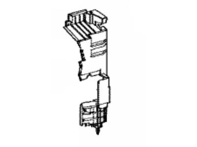 Toyota 16595-25100 Guide, Radiator Air,