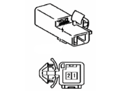 OEM Toyota 90980-11967 - Connector