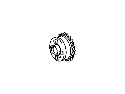 OEM Toyota 13070-37010 - Gear Assy, Camshaft Timing Exhaust