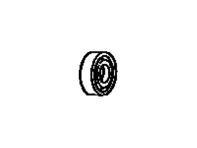 OEM Toyota 90368-45087 - Tapered Roller Bearing (For Front Axle Outer ...